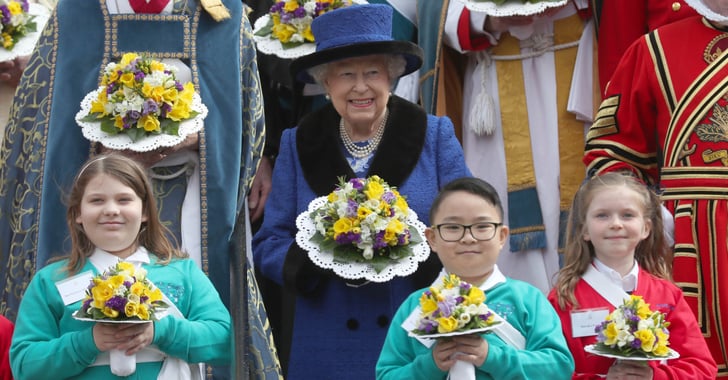 Queen Elizabeth II at Maundy Church Service March 2018 | POPSUGAR Celebrity