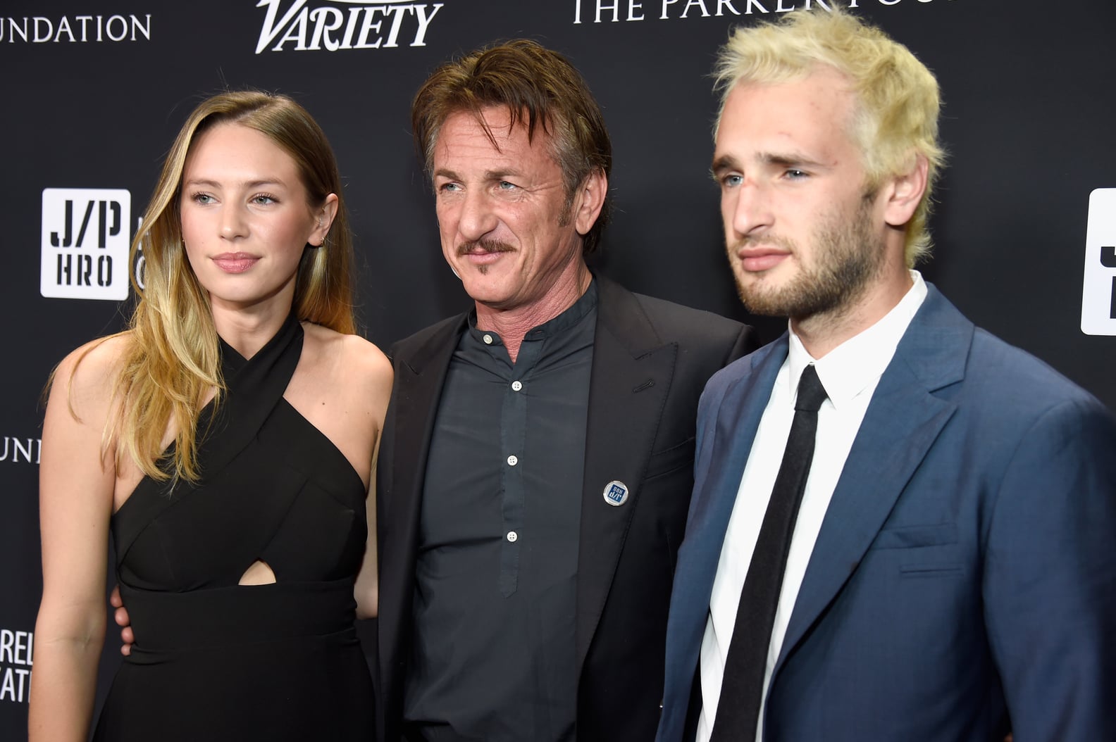 Sean Penn and His Kids at Haiti Gala 2017 Pictures | POPSUGAR Celebrity