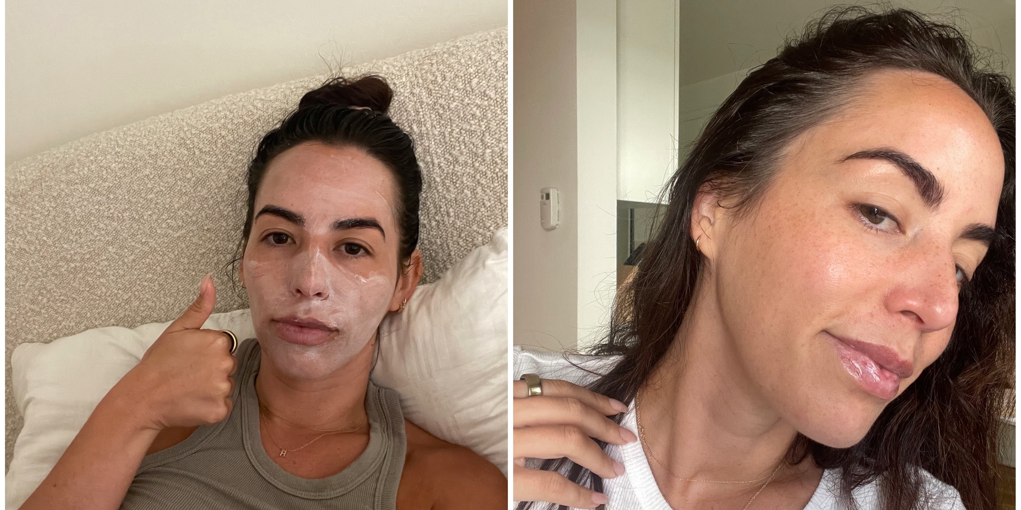 I Tried Face Basting on Dry, Acne-Prone Skin: See Photos | PS Beauty