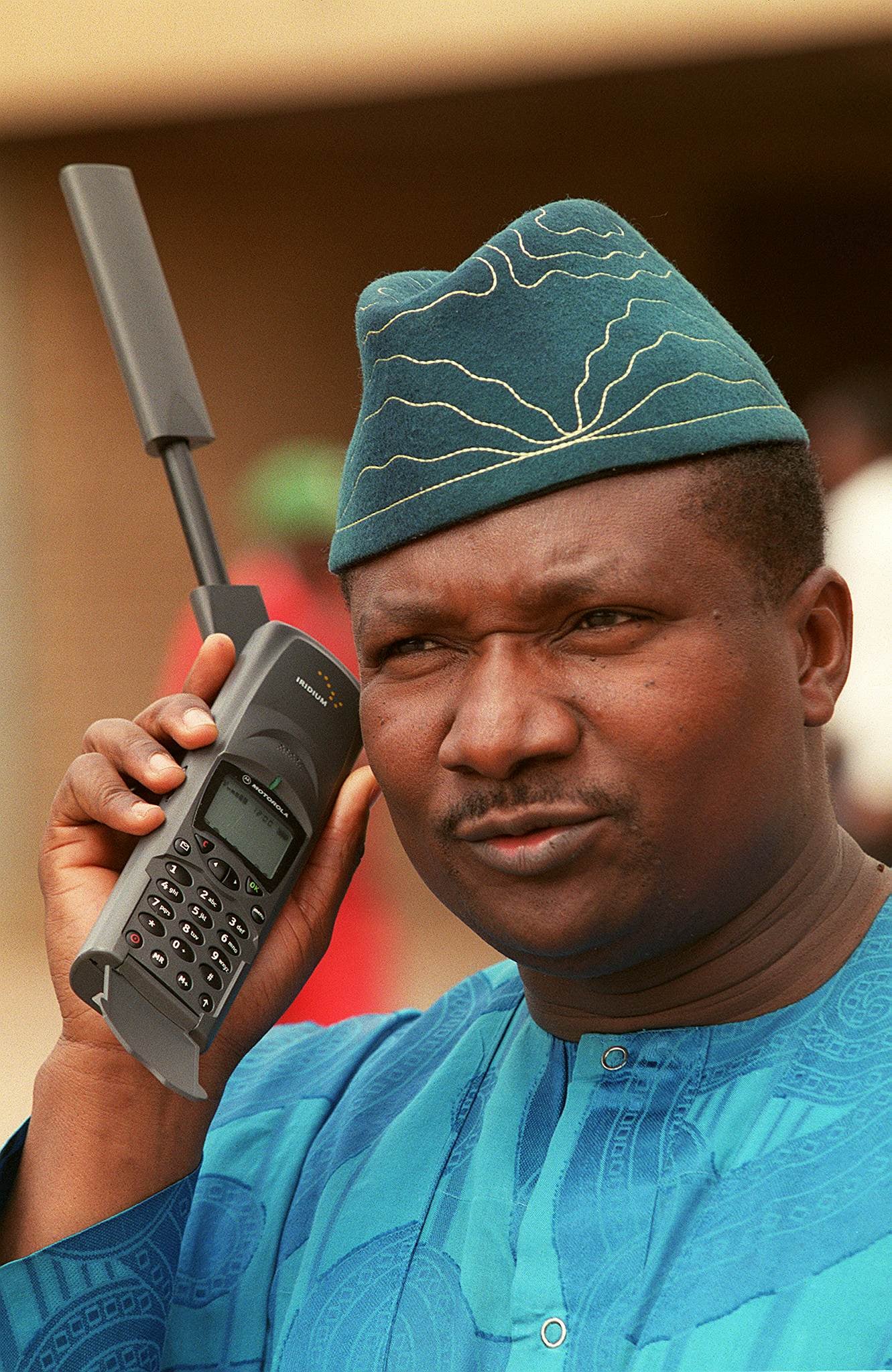 First Satellite Phone