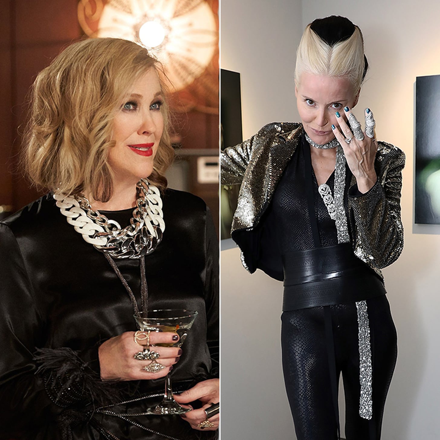 Compare Moira Rose's Best Outfits to Daphne Guinness | PS Fashion