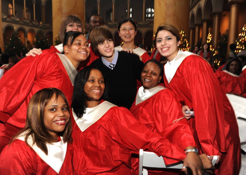 Celebrity Christmas Photos in the Early 2000s | PS Celebrity