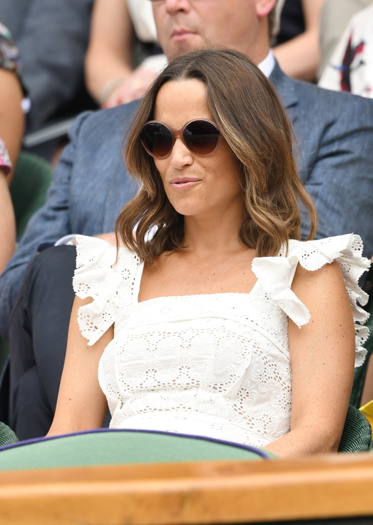 Pippa Middleton Anna Mason Dress at Wimbledon | POPSUGAR Fashion