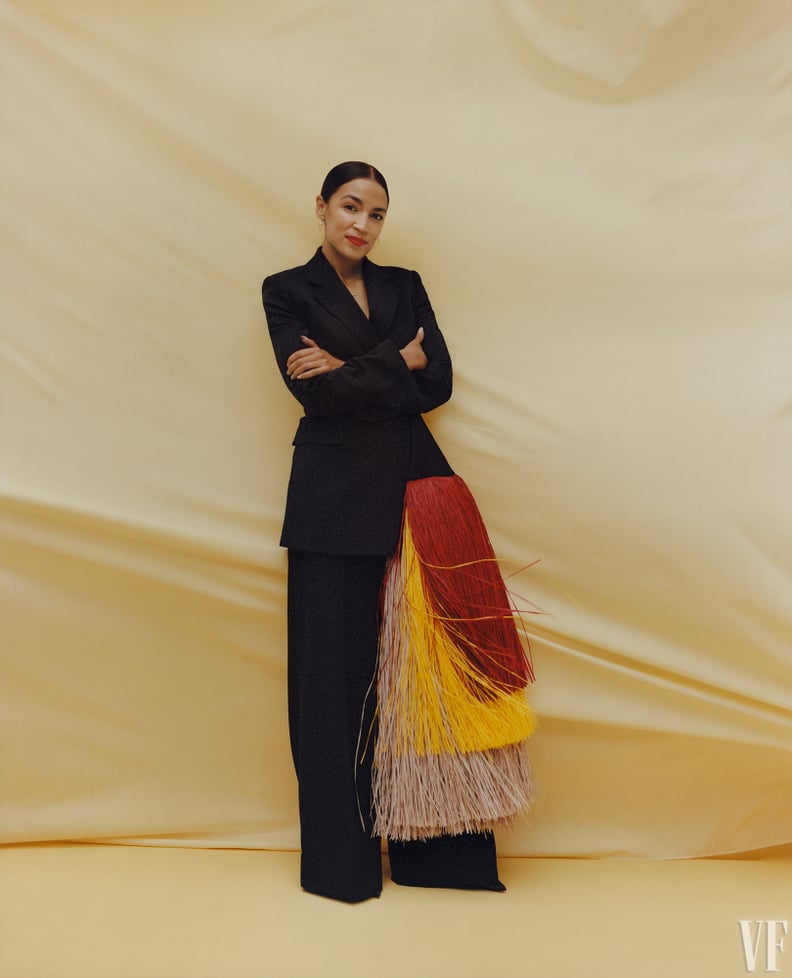 Alexandria Ocasio-Cortez Outfits Vanity Fair December 2020 | PS Fashion