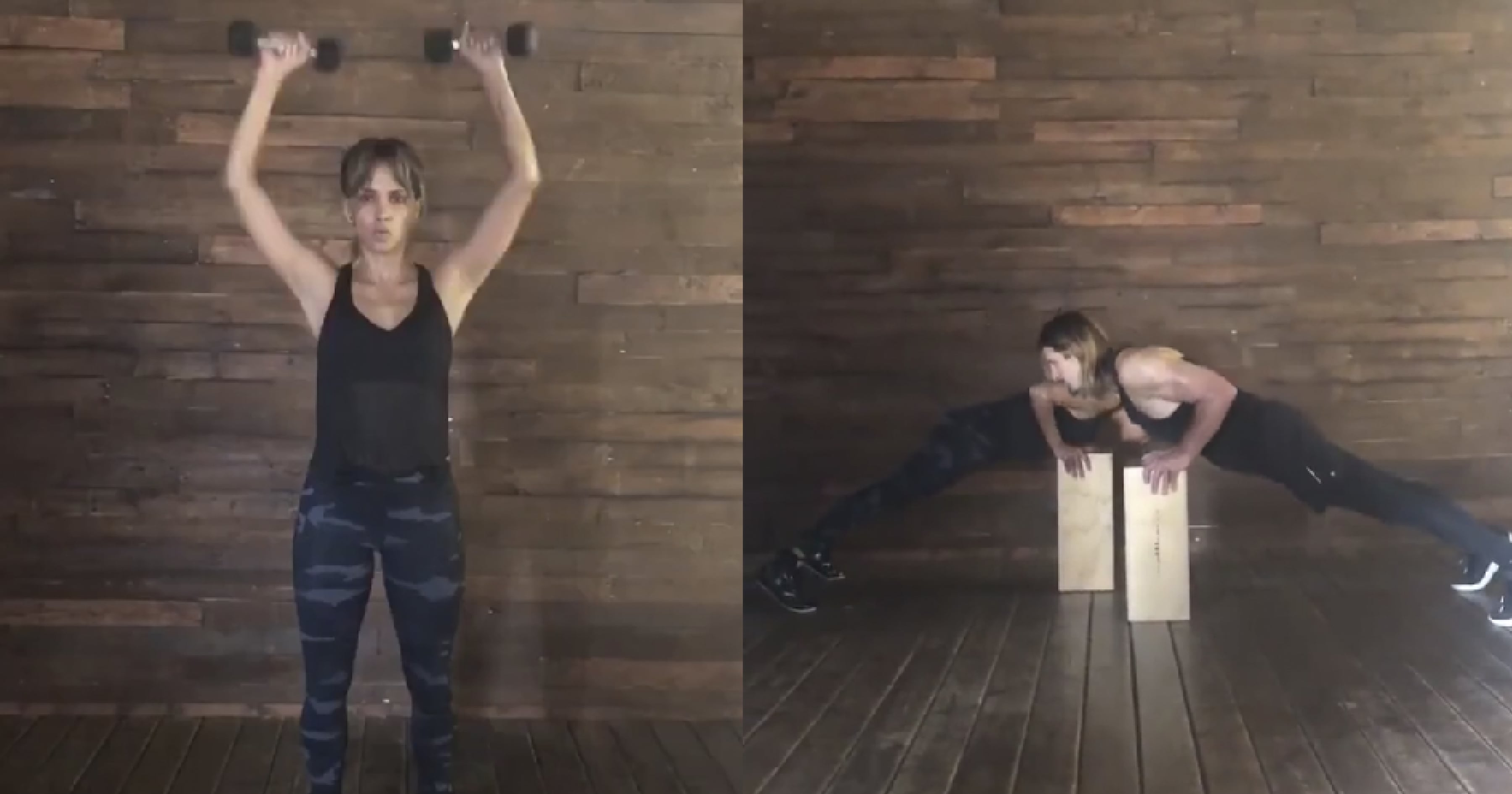 Halle Berry's 5 Exercises For Toned Arms | PS Fitness