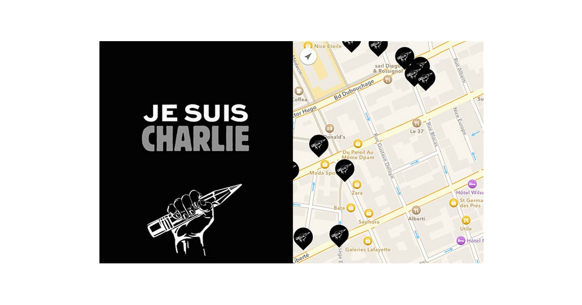 Apple Approves Je Suis Charlie! App | POPSUGAR Tech