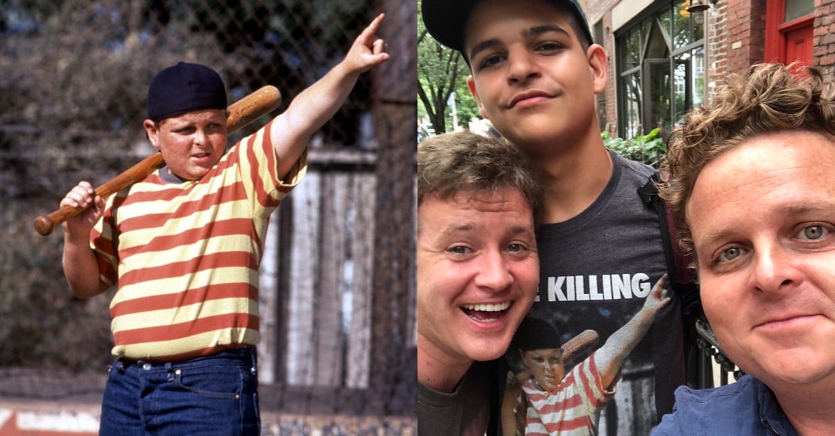 Sandlot Actors Run Into Boy Wearing Sandlot Shirt | PS UK Entertainment