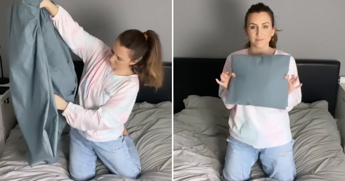 Watch The Folding Lady's Folding Hacks on TikTok | Videos | POPSUGAR Home