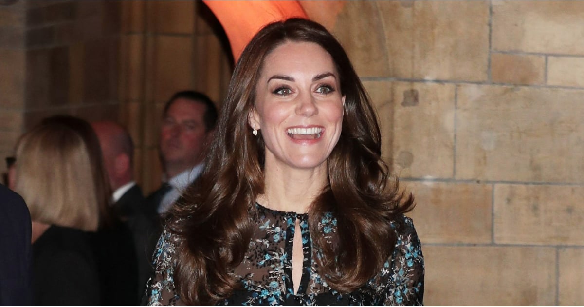 Kate Middleton's L.K. Bennett Cersei Evergreen Silk Dress | POPSUGAR ...