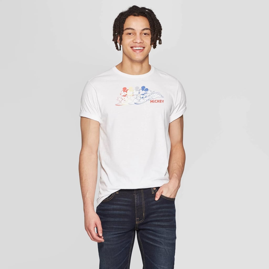 Men's Mickey Mouse Short Sleeve Crewneck Graphic T-Shirt | Target ...
