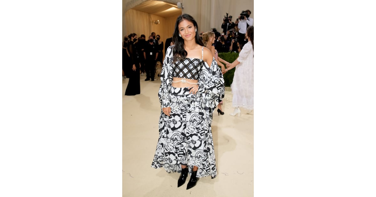 Emma Raducanu Wears Chanel to the 2021 Met Gala | POPSUGAR Fashion UK ...
