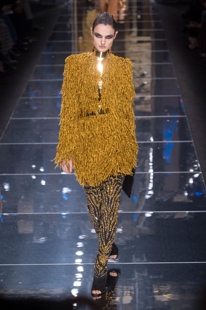 Balmain Fall 2017 Collection | POPSUGAR Fashion