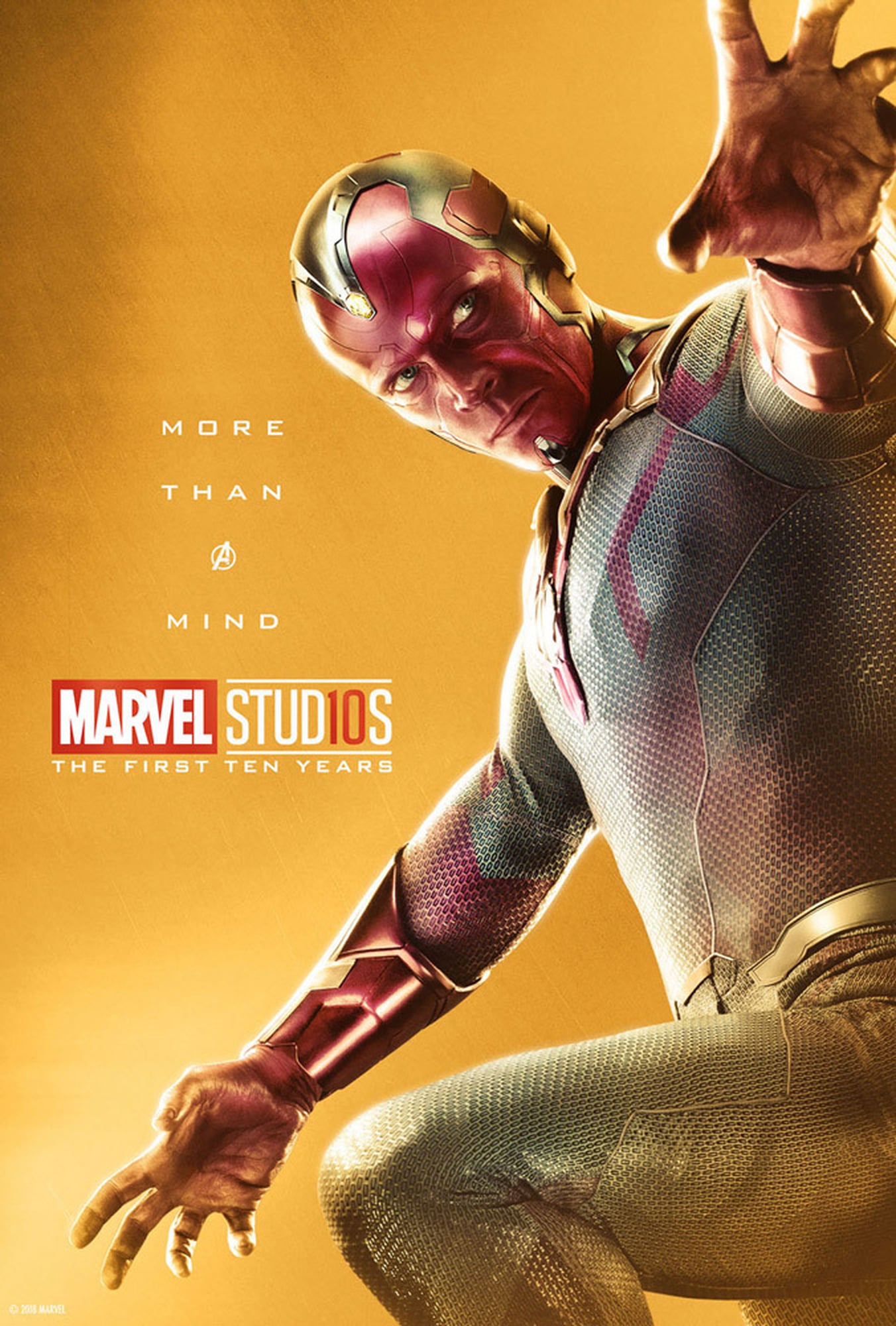 Marvel Studios Celebrating 10th Anniversary Posters | PS Entertainment