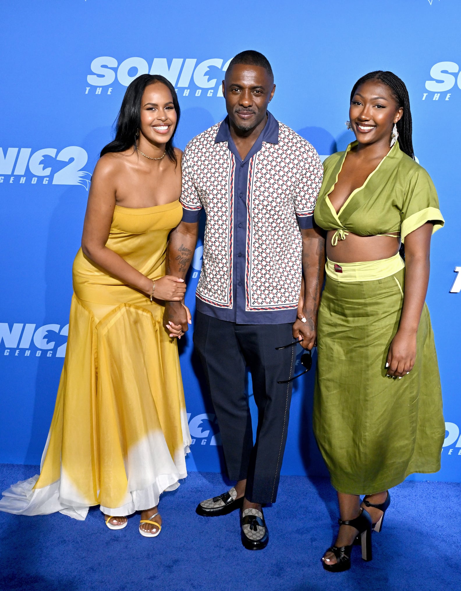 Idris Elba Attends Sonic the Hedgehog 2 Premiere With Family | PS Celebrity