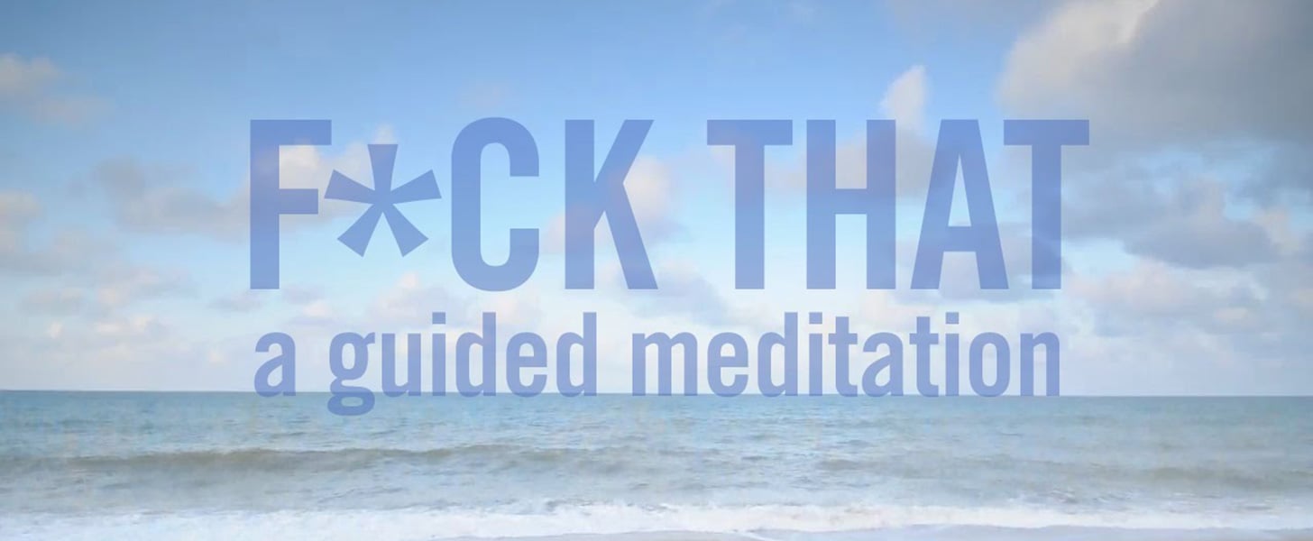 Funny Guided Meditation | POPSUGAR Fitness