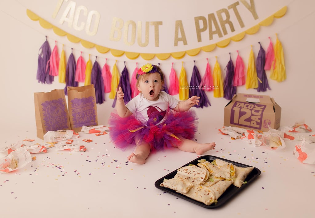 Baby's Taco Bell Cake Smash | POPSUGAR Family