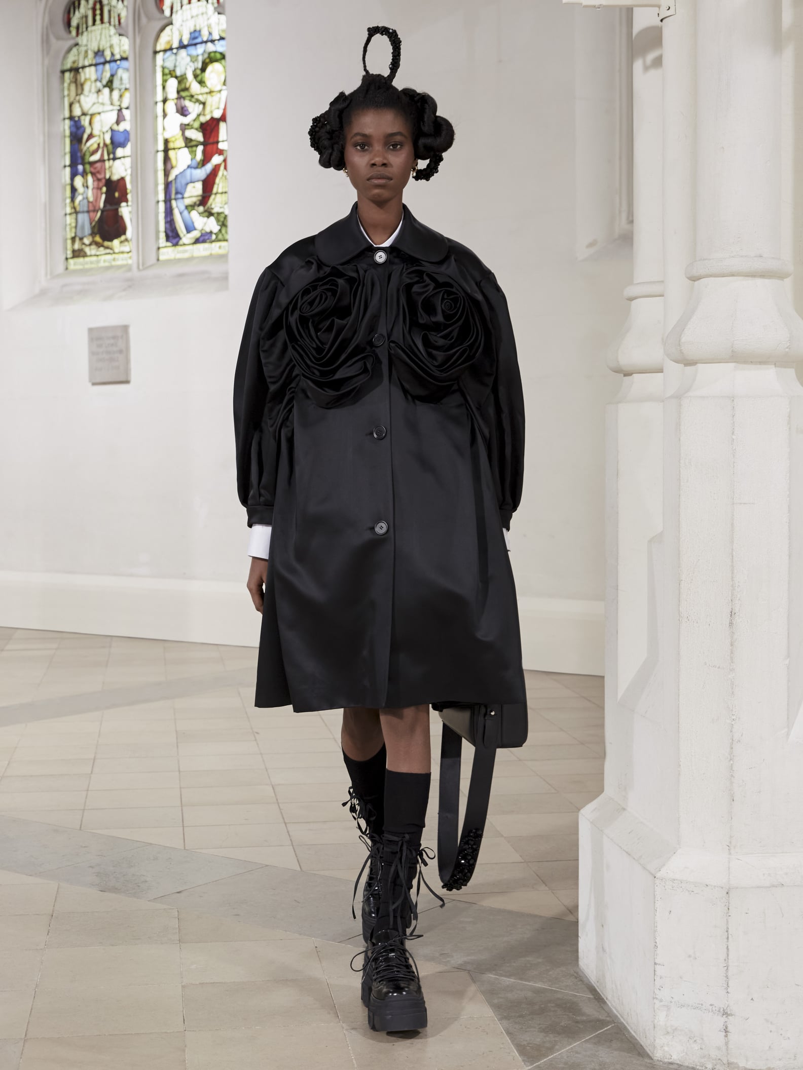 Simone Rocha Fall 2021 Features Patchwork and Regencycore | PS Fashion