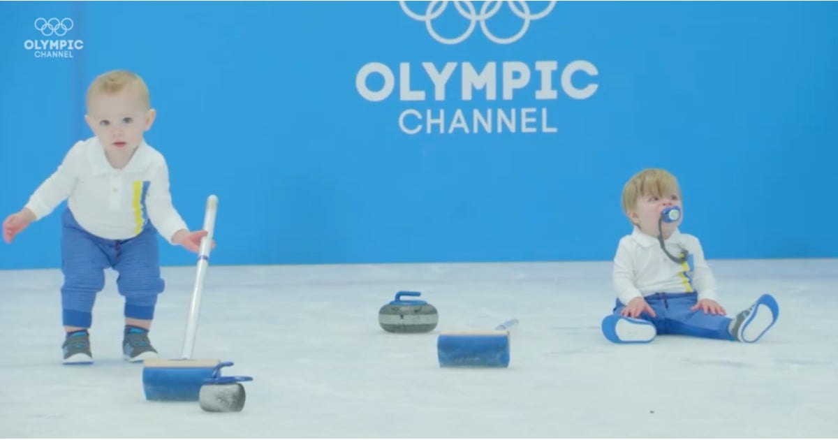 Baby Winter Olympics Video 2018 | POPSUGAR Family