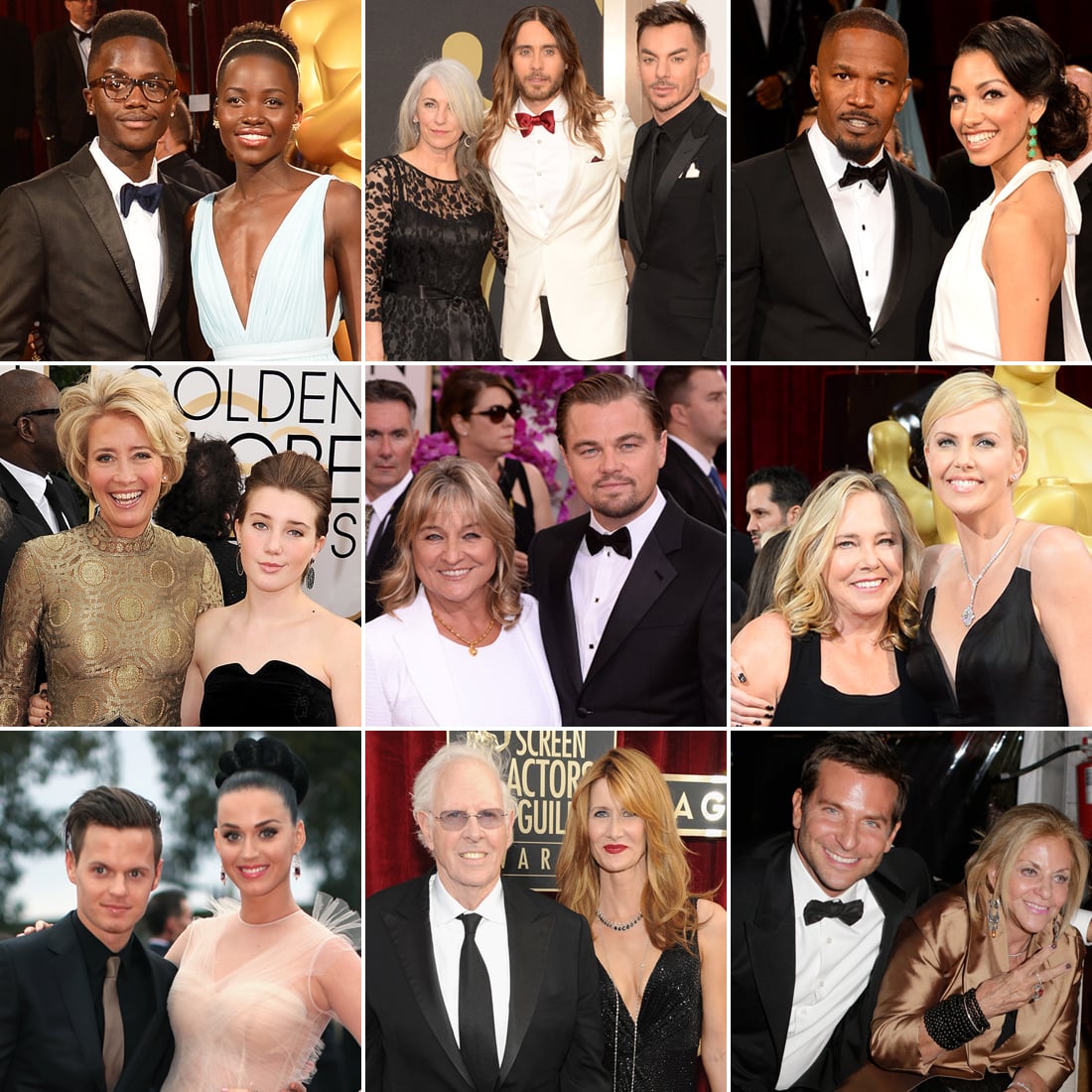 Celebrities With Their Parents on the Red Carpet 2014 | PS Celebrity