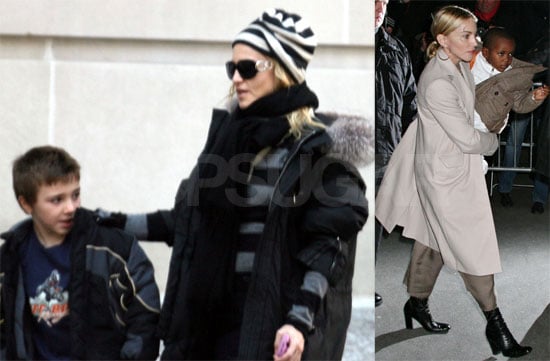 Photos of Madonna, Rocco Ritchie, David Banda Ritchie, Lourdes Leon in ...