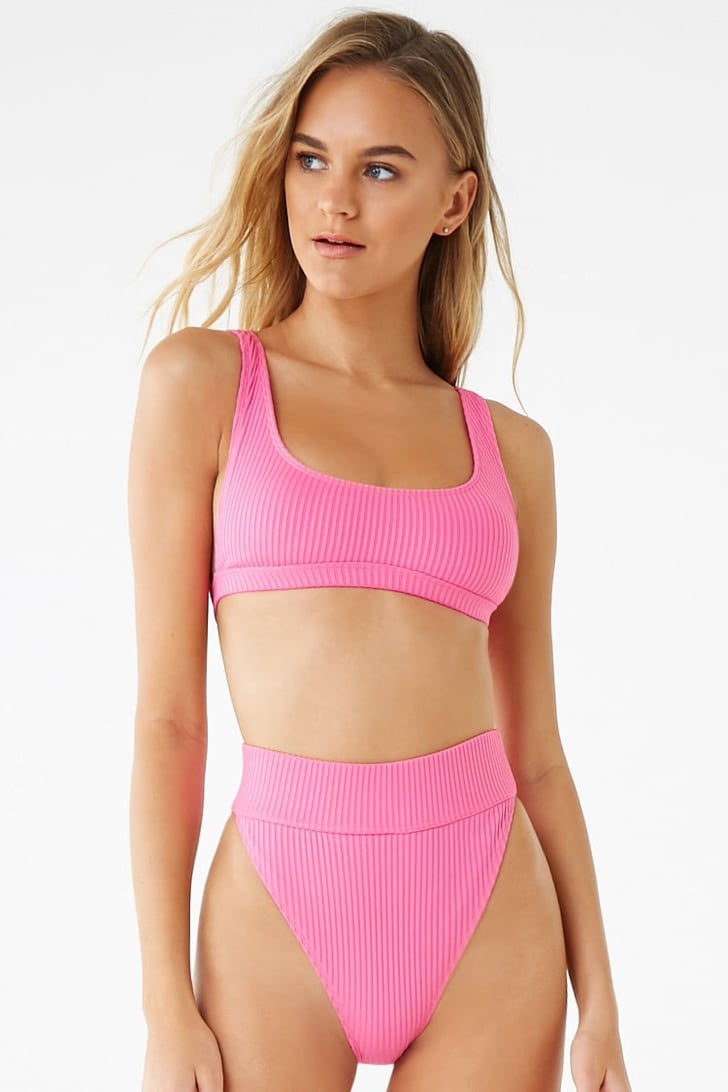 high-leg-ribbed-bikini-cheap-bikinis-2019-popsugar-fashion-photo-41