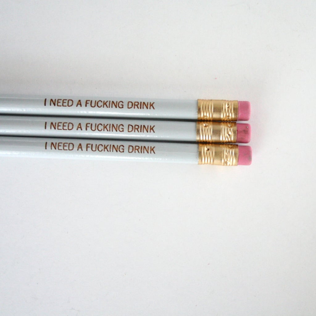 Curse-Word Pencils | POPSUGAR Family