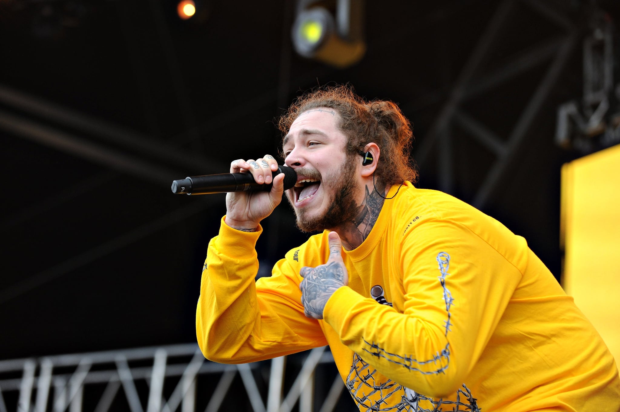 Post Malone's Best Performance Pictures | POPSUGAR Celebrity