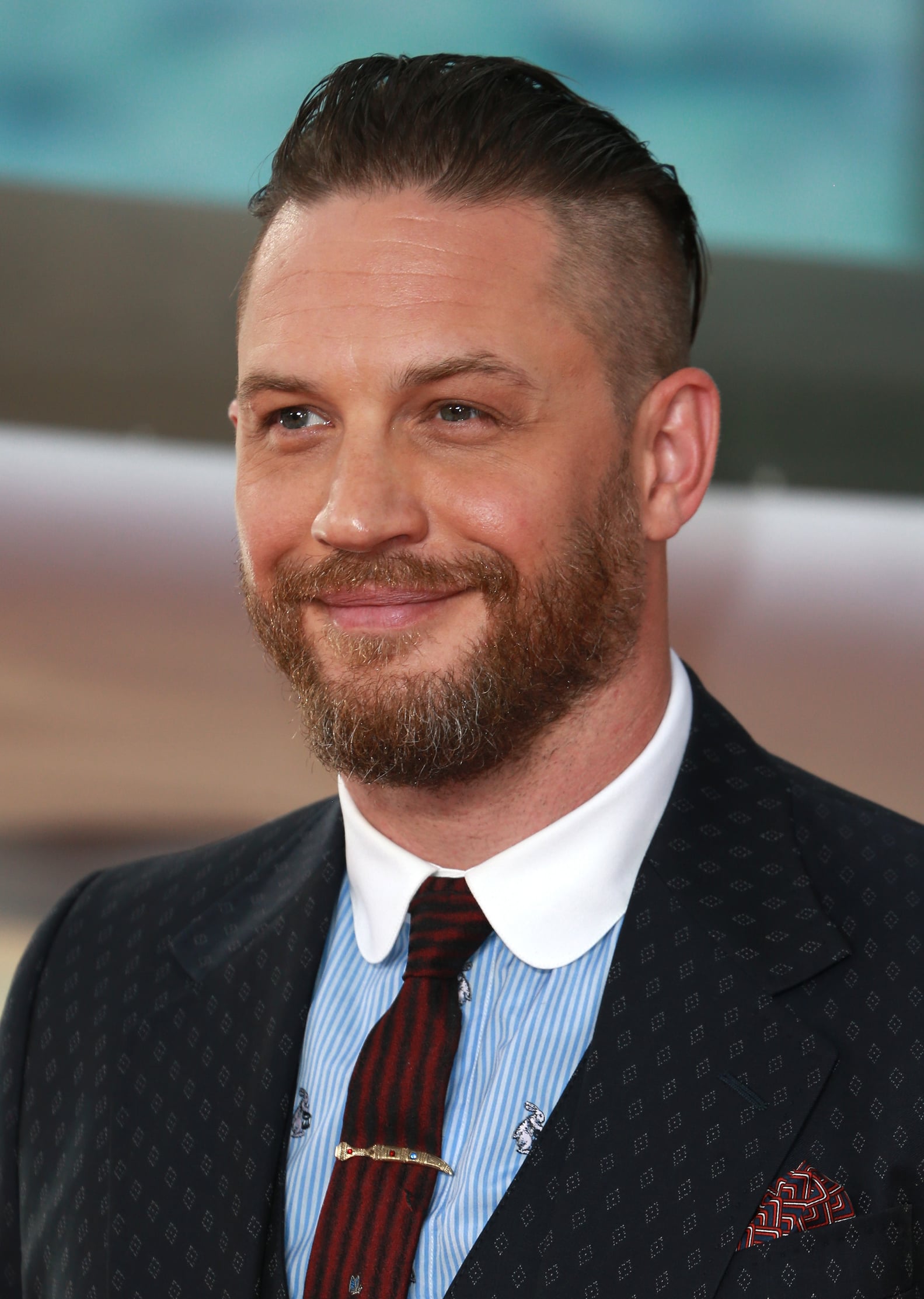 Tom Hardy Smiling Pictures | PS Celebrity