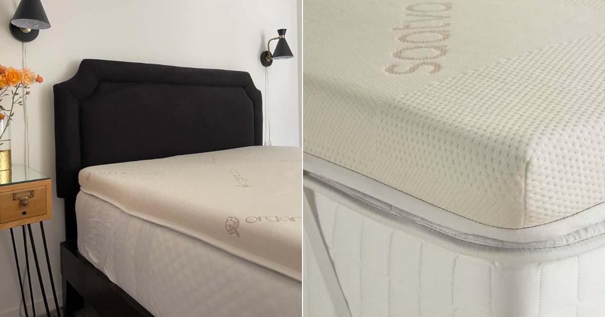 Saatva Graphite Memory Foam Mattress Topper Review | PS Home