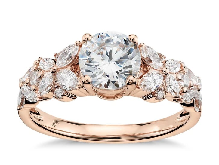 Unique Rose Gold Engagement Rings | POPSUGAR Fashion