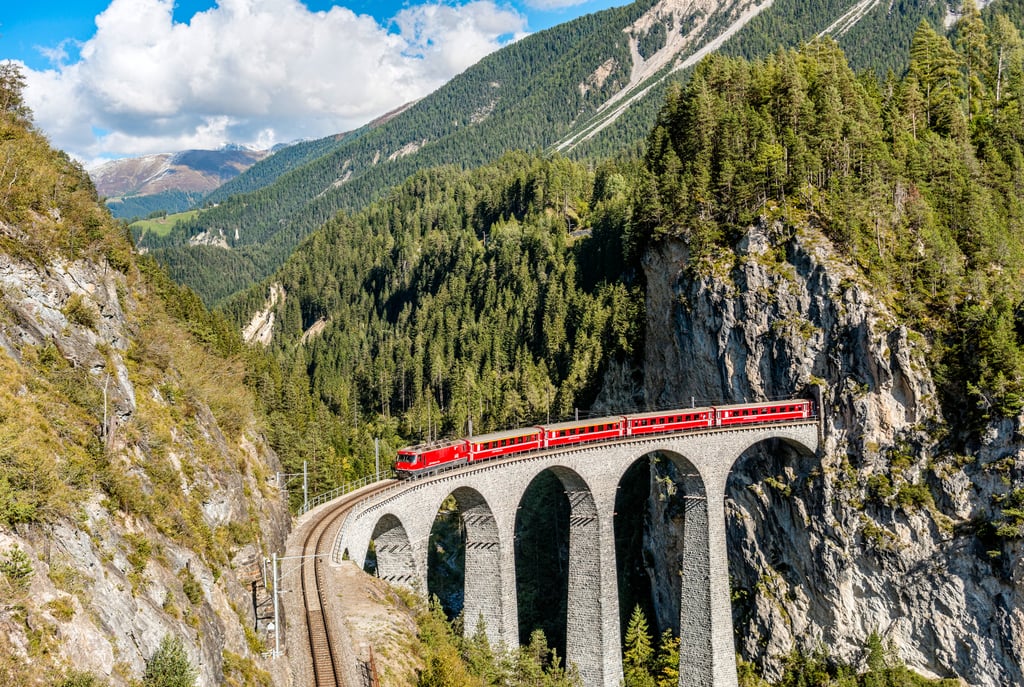 Switzerland The Glacier Express National Geographic Best Train