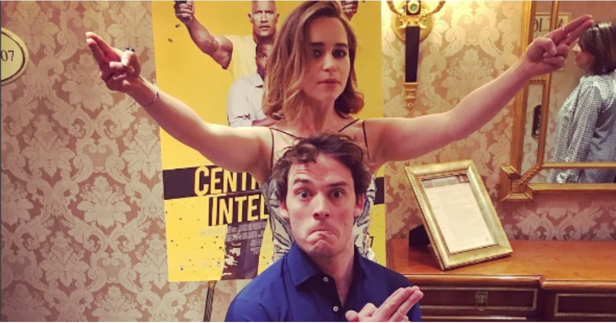 Me Before You Cast Hanging Out in Real Life Pictures | POPSUGAR Celebrity