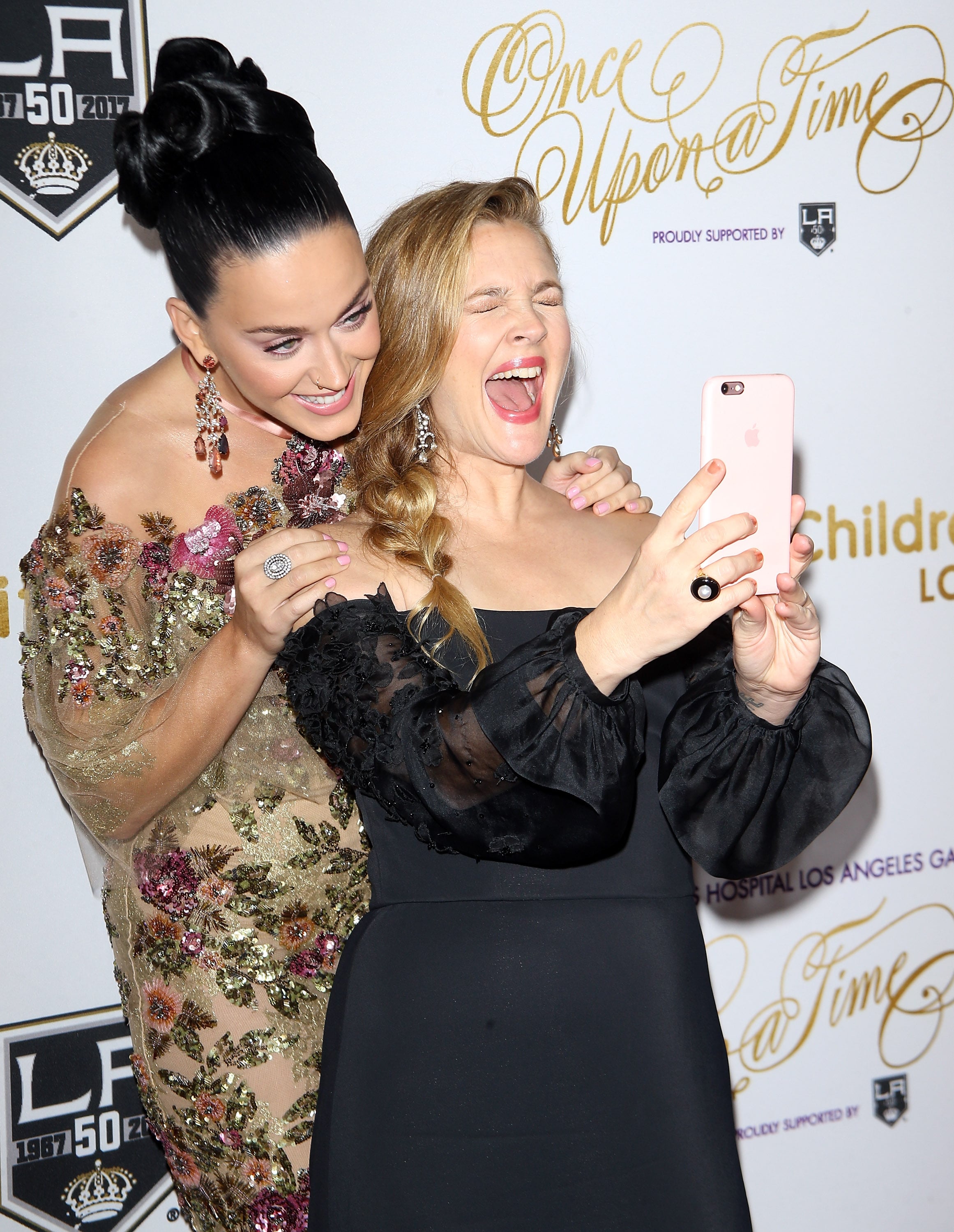 Katy Perry and Drew Barrymore at Children's Hospital Gala | PS Celebrity
