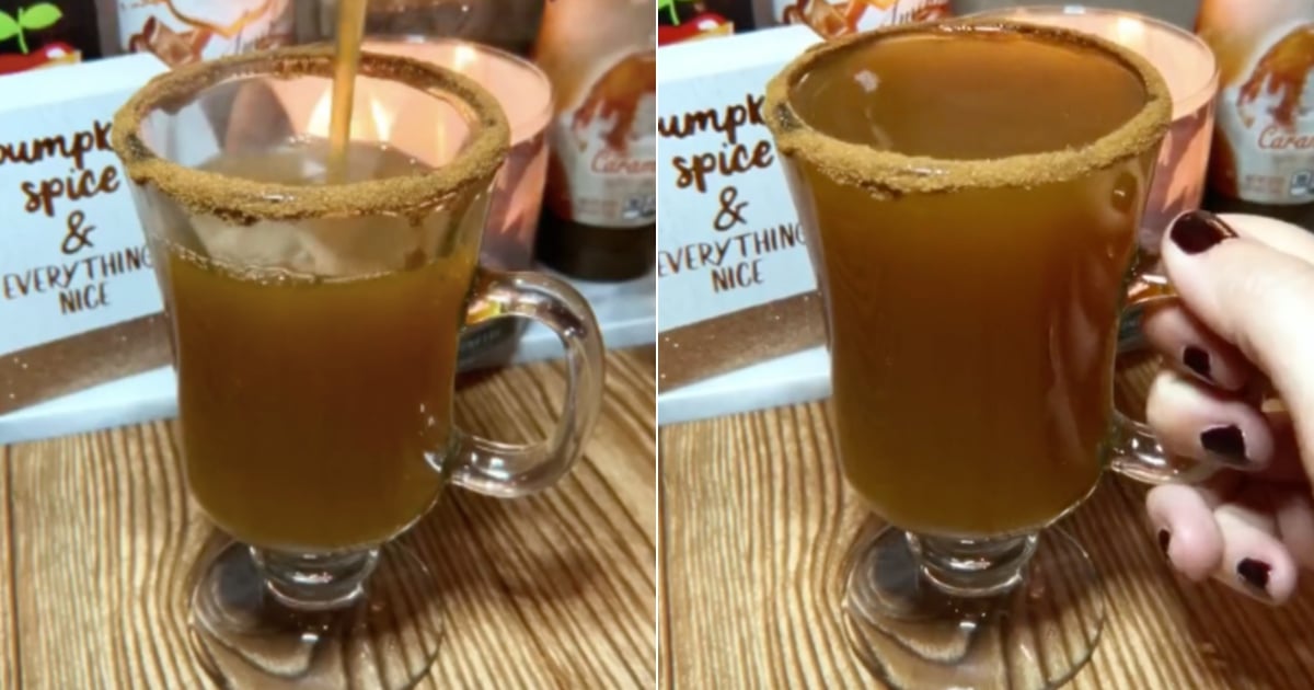 Pumpkin Caramel Hard Cider Cocktail Recipe | PS Food