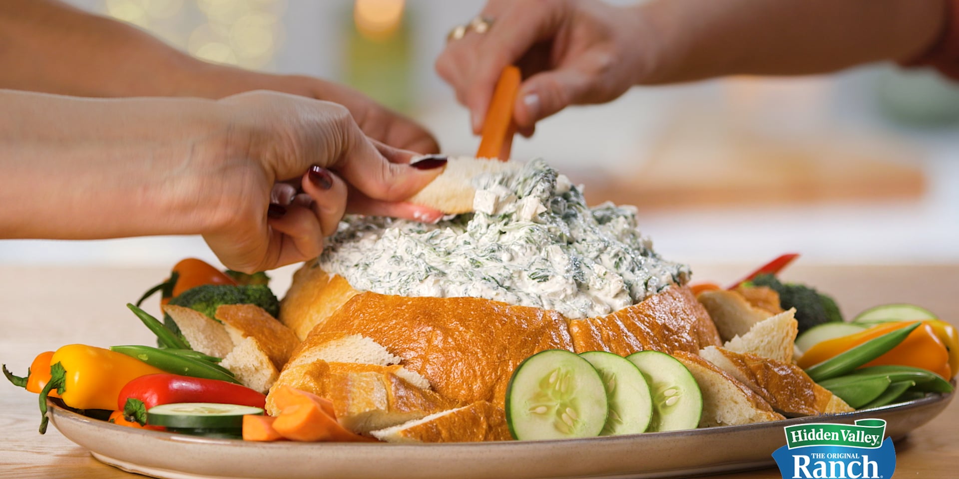 Ranch Spinach Dip Recipe Video | PS Food