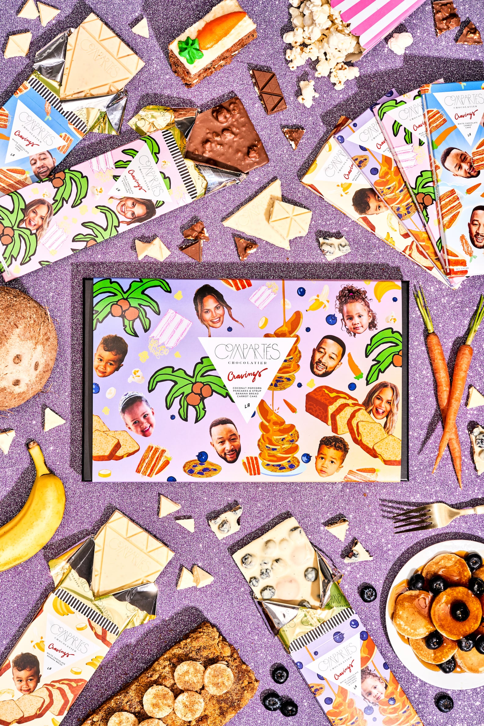 Shop Chrissy Teigen x Compartés's Luxury Chocolate Bars | PS Food