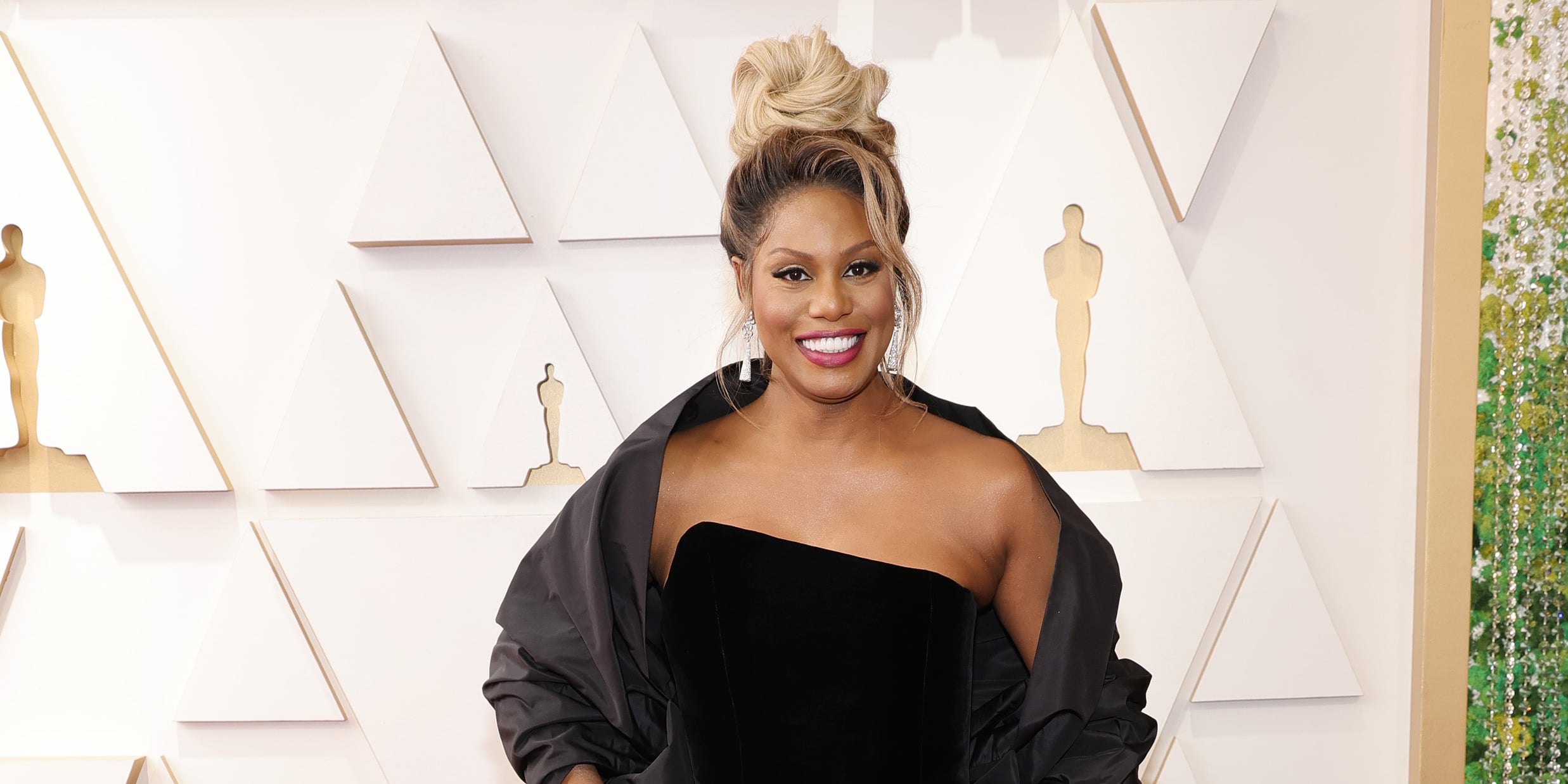 Laverne Cox Black Oscars Dress | PS Fashion