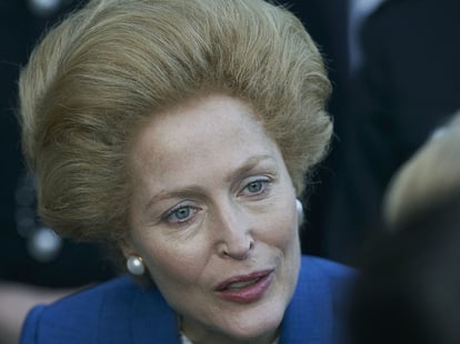 Margaret Thatcher Hairstyle Details on The Crown Season 4 | POPSUGAR Beauty