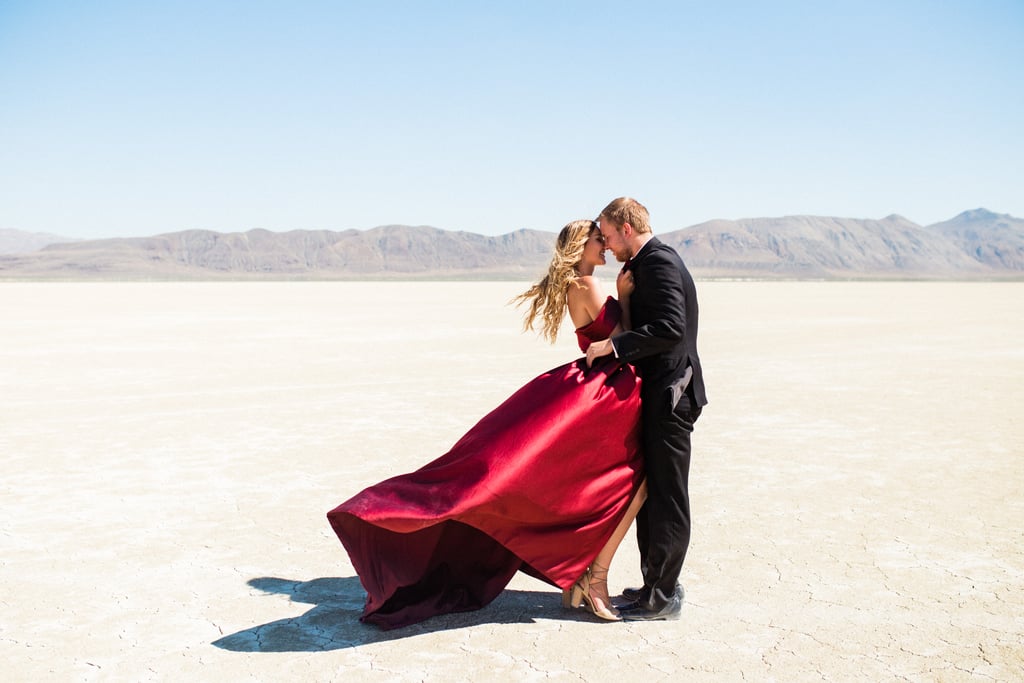 Sexy Desert Engagement Photo Shoot | POPSUGAR Love & Sex