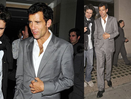 Photos Of Clive Owen And His Wife Leaving Nobu In London Popsugar Celebrity