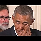 President Obama Crying | POPSUGAR News