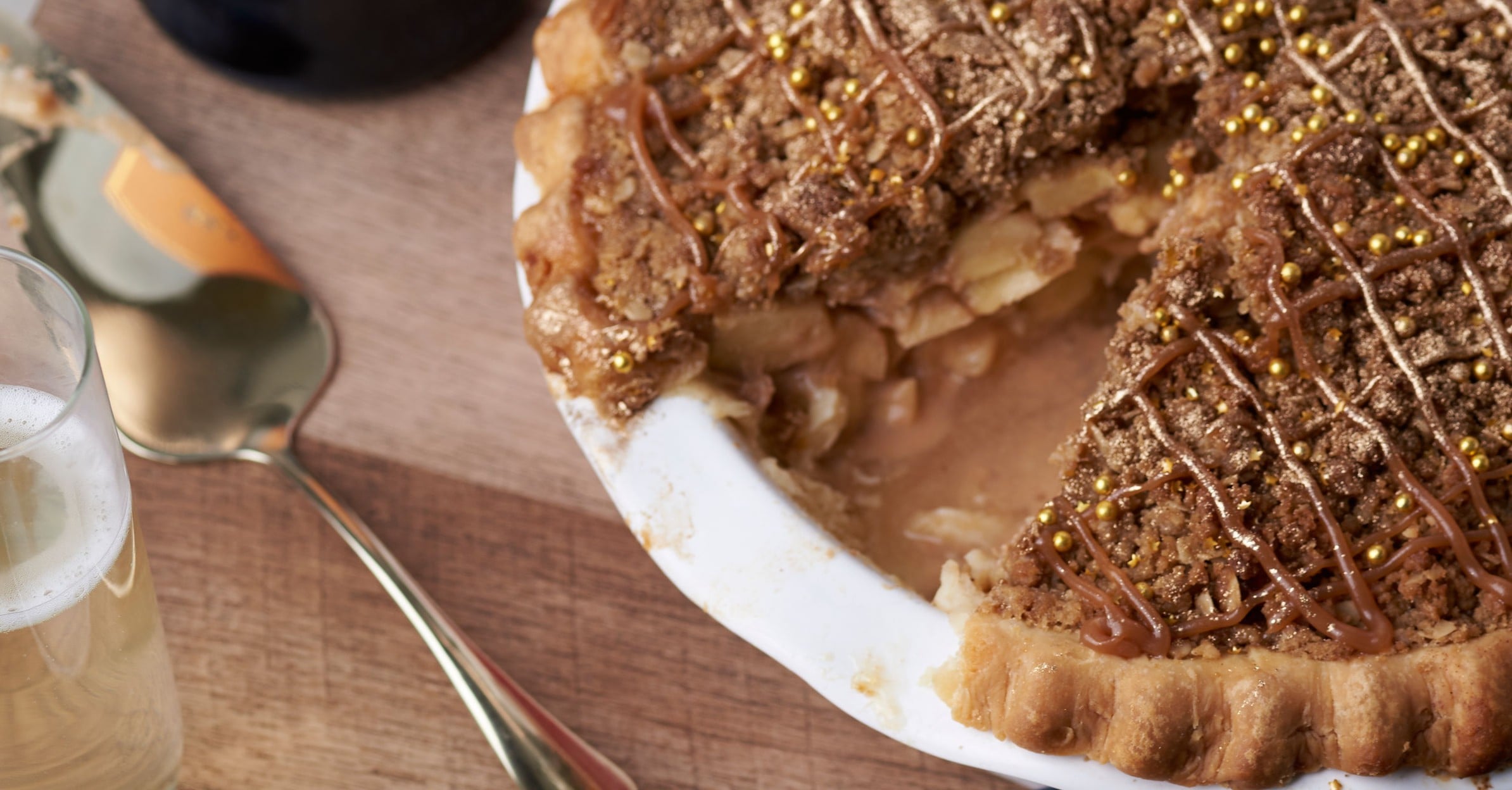 Ruffino Little Pie Company Salted Caramel Prosecco Pie | PS Food