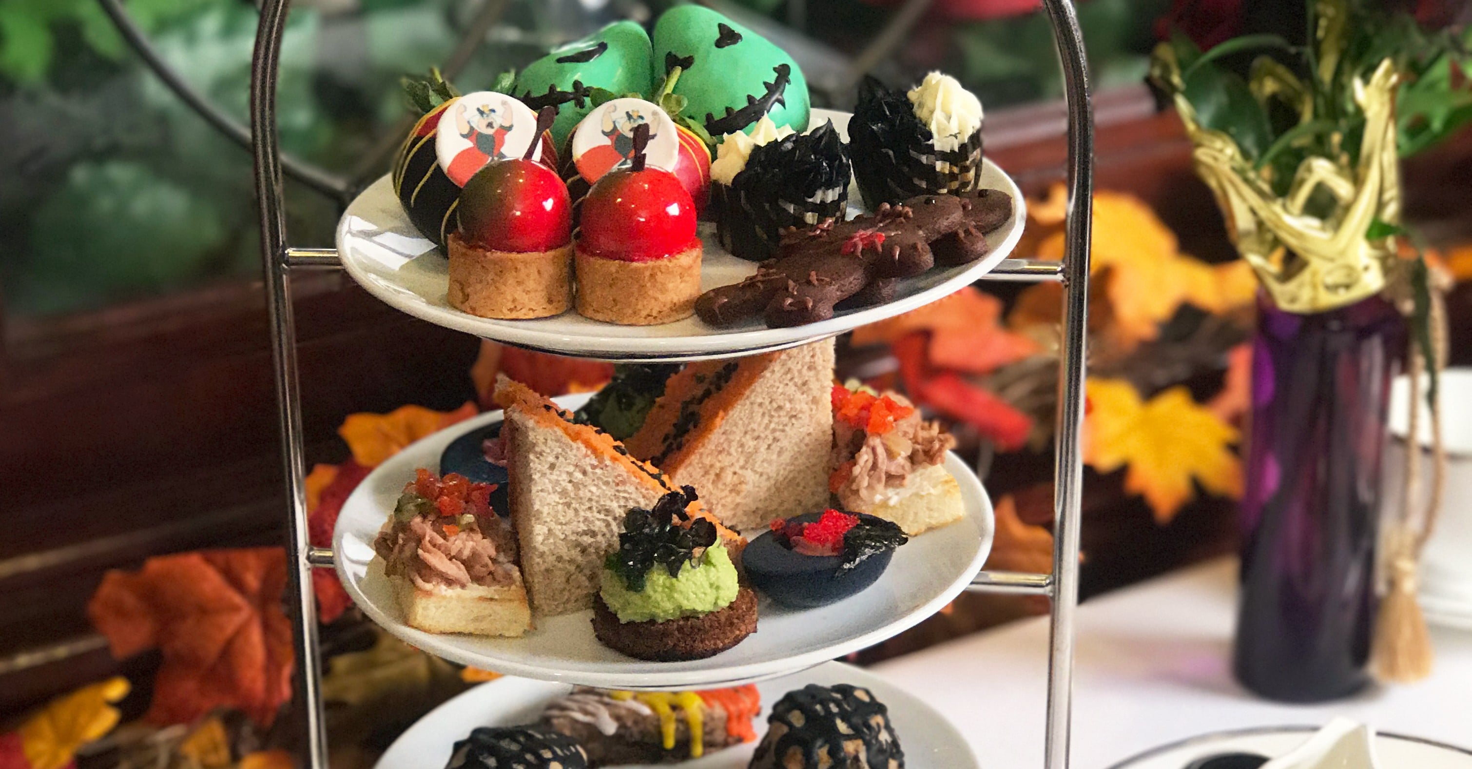Villain Halloween High Tea at Disneyland Steakhouse 55 | PS Food