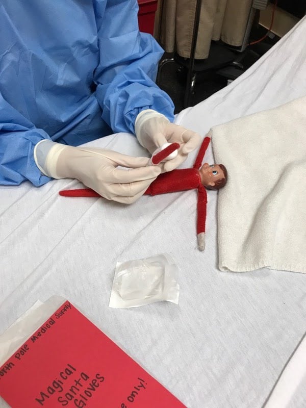 Elf On The Shelf Goes To Hospital POPSUGAR Family Photo 6 elf-on-the-shelf-goes-to-hospital-popsugar-family-photo-6