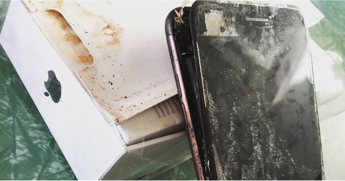 iPhone 7 Explodes in Package | POPSUGAR Tech
