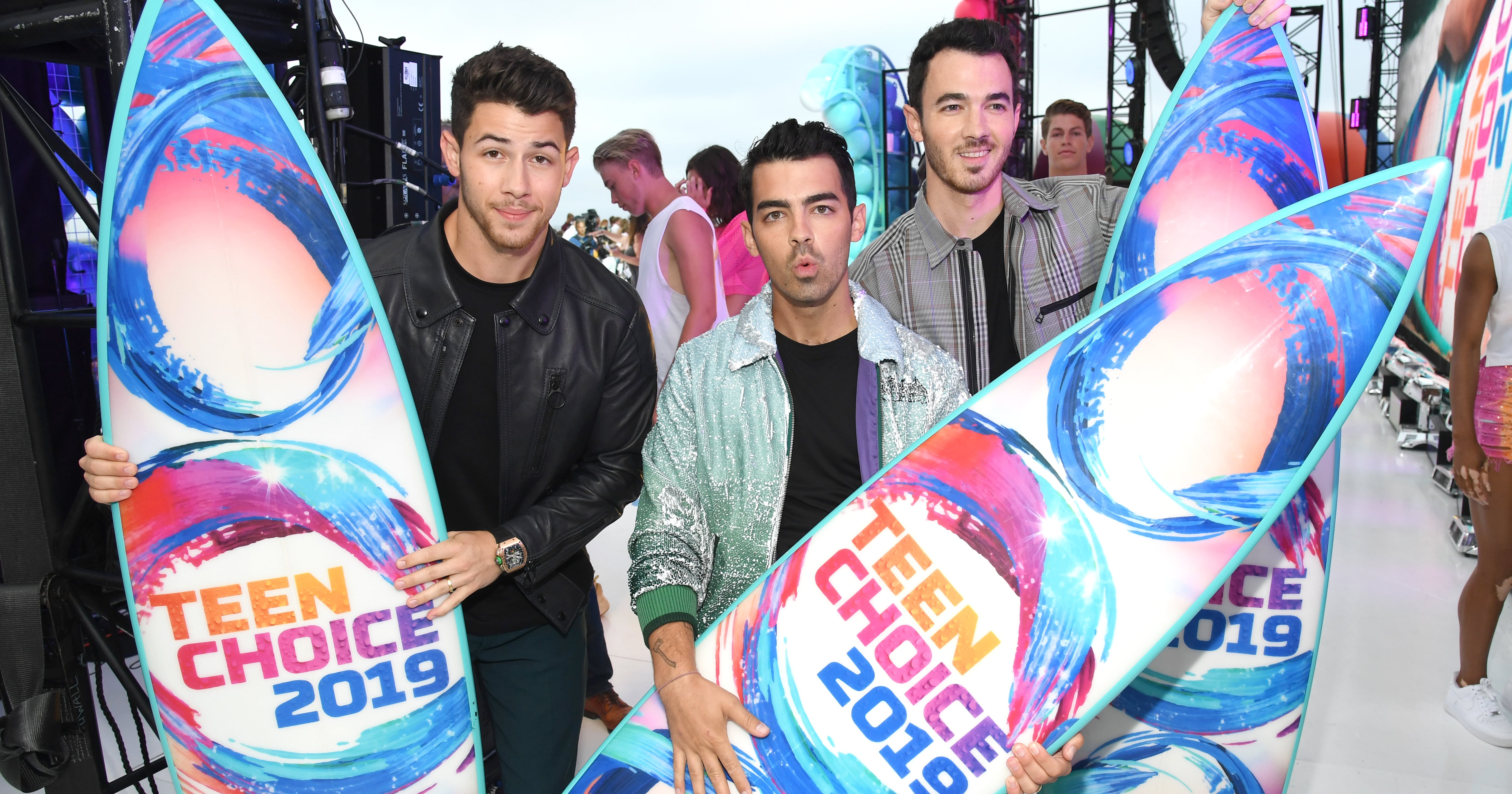 Jonas Brothers at Teen Choice Awards 2019 Pictures | PS Celebrity