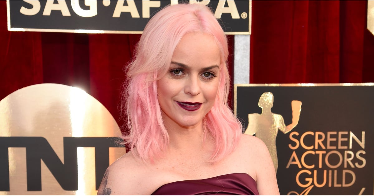 Taryn Manning Pink Hair at the 2017 SAG Awards | POPSUGAR Beauty