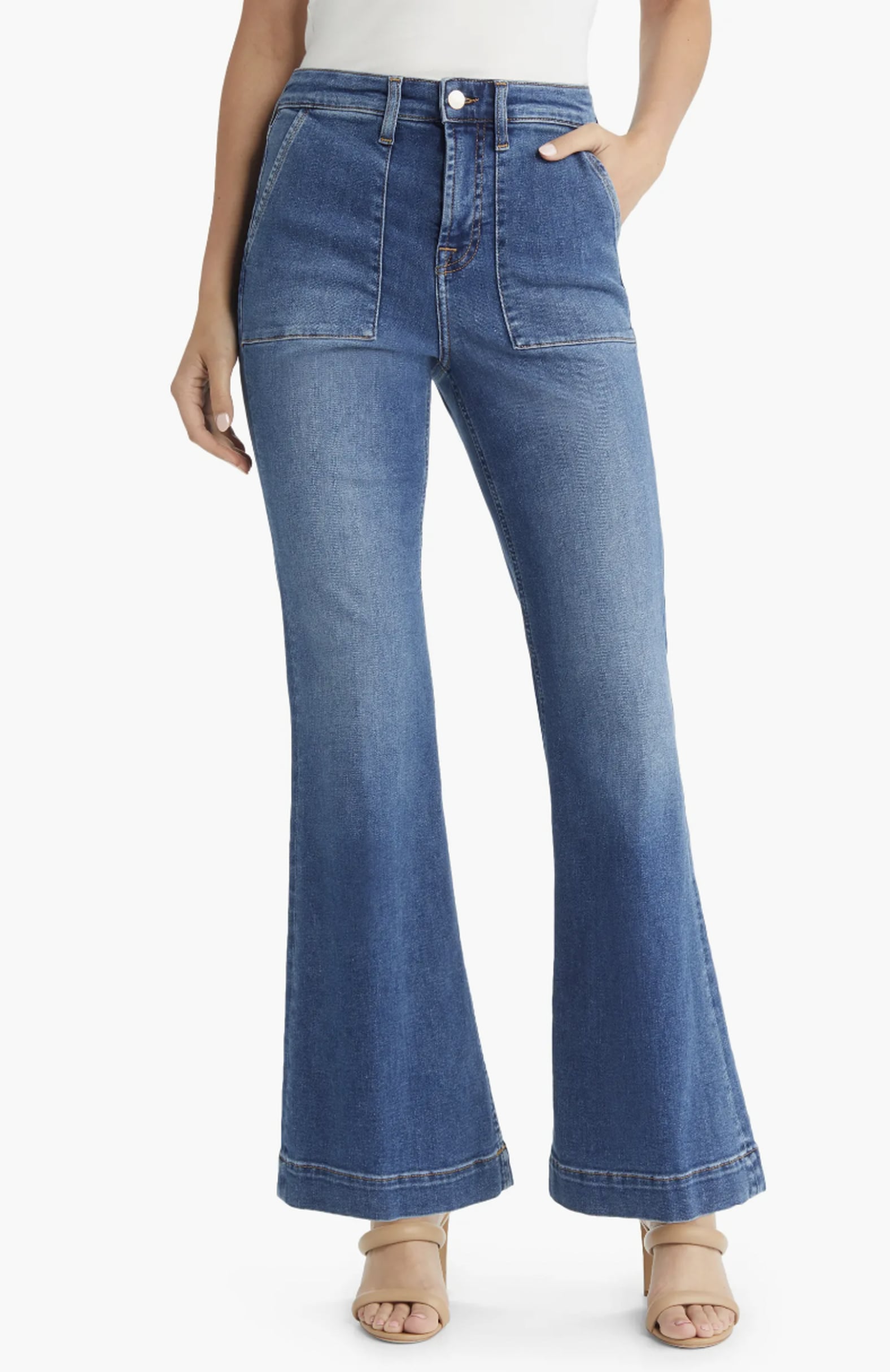 The Best Flare Jeans For Petites | PS Fashion