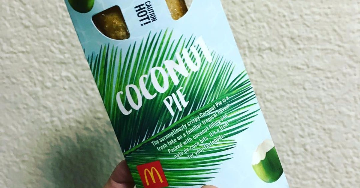 McDonald's Singapore Coconut Pie | POPSUGAR Food