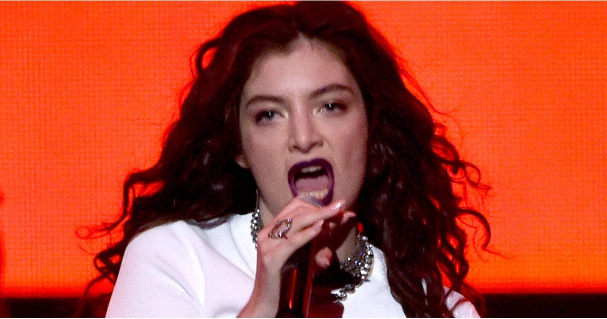 Lorde Performs "Yellow Flicker Beat" American Music Awards | POPSUGAR ...
